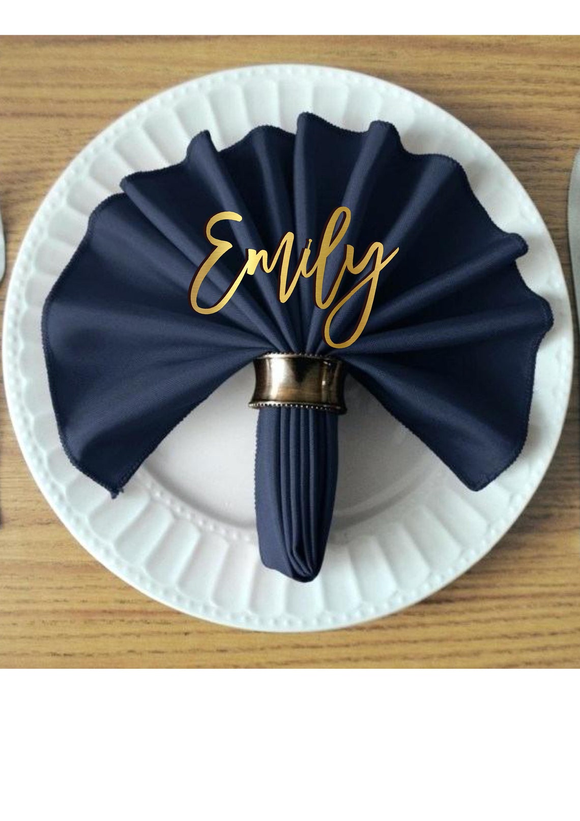 Name Place Cards Wooden Wedding Table Names Modern Table Names - Etsy