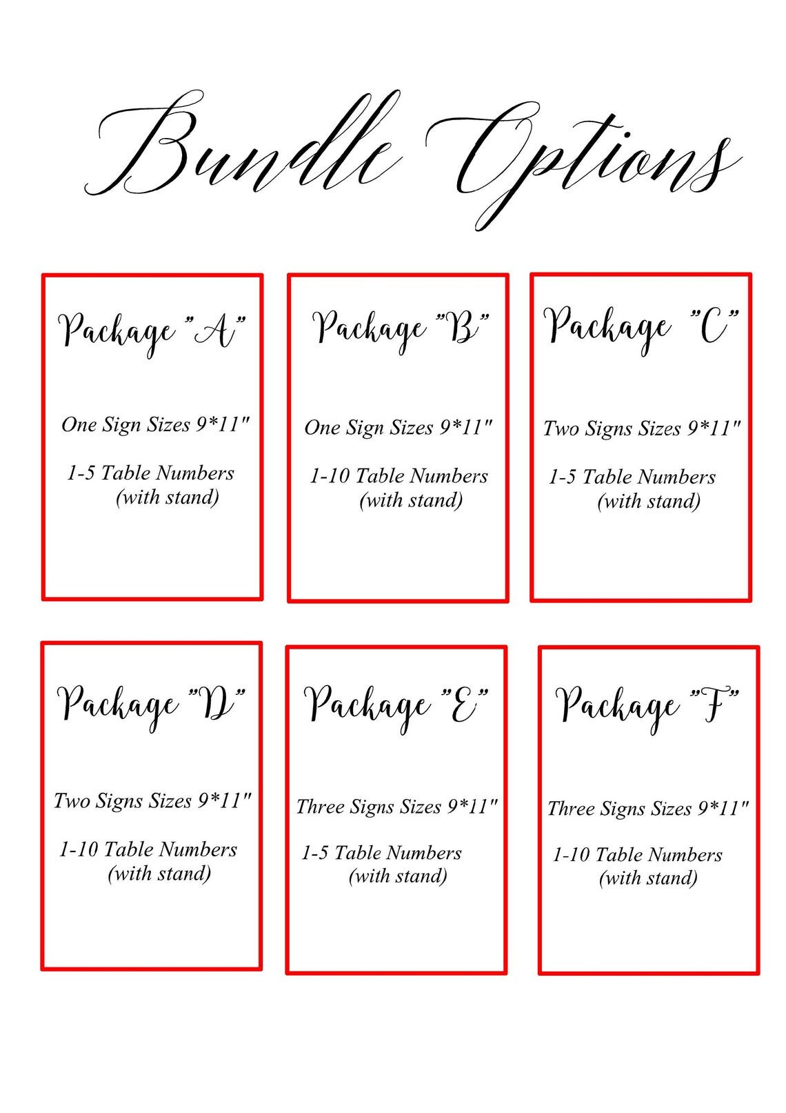 Wedding Acrylic Clear Glass Table Signs Painted Back With - Etsy