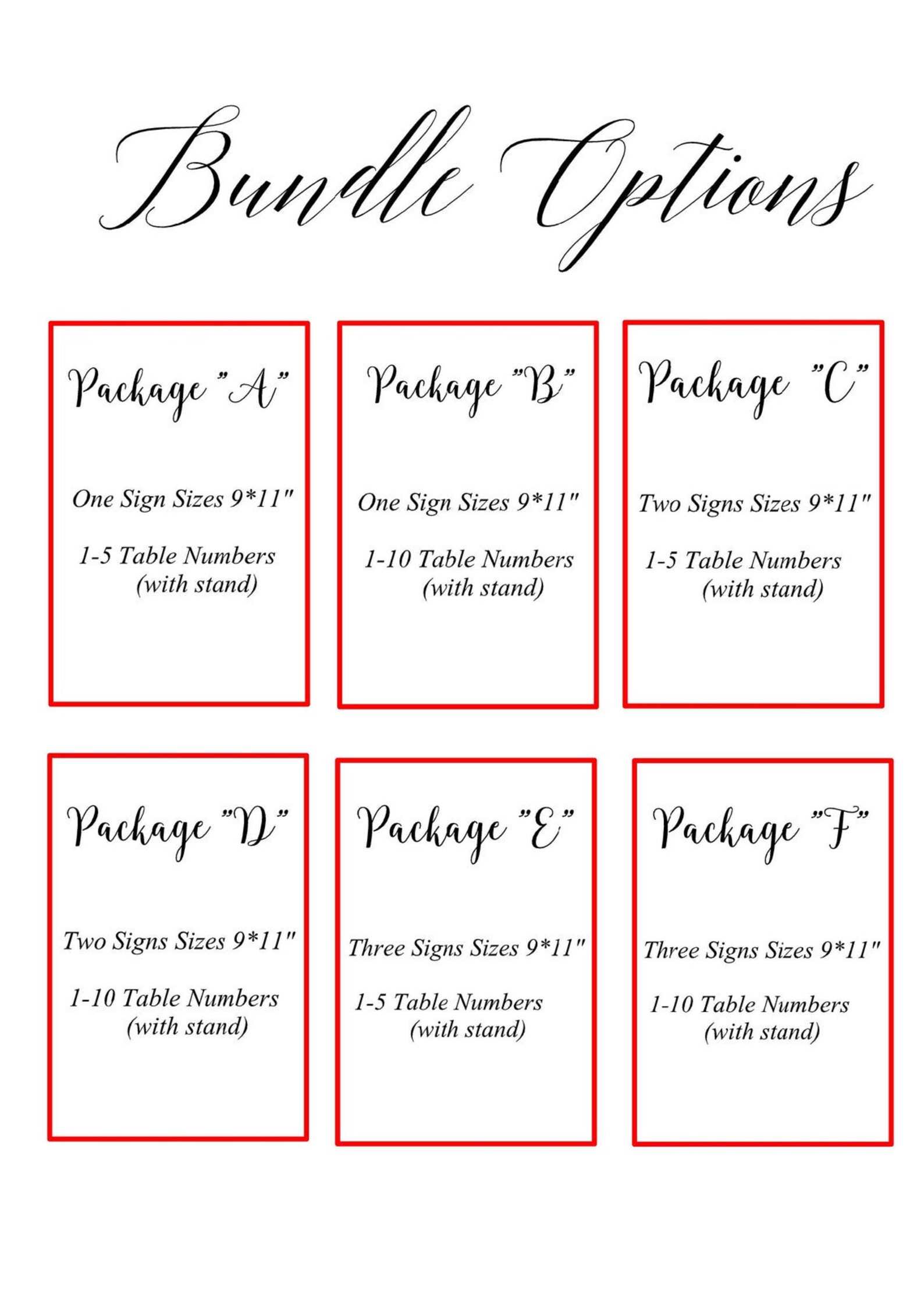 Wedding Acrylic Clear Glass Table Signs Painted Back With - Etsy