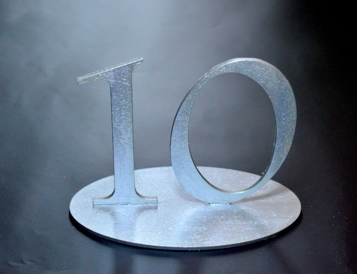 Wedding Table Numbers Freestanding Table Numbers Table Numbers | Etsy