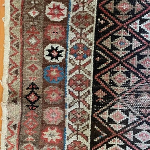 Antique Hand Loomed Wool Rug - Etsy