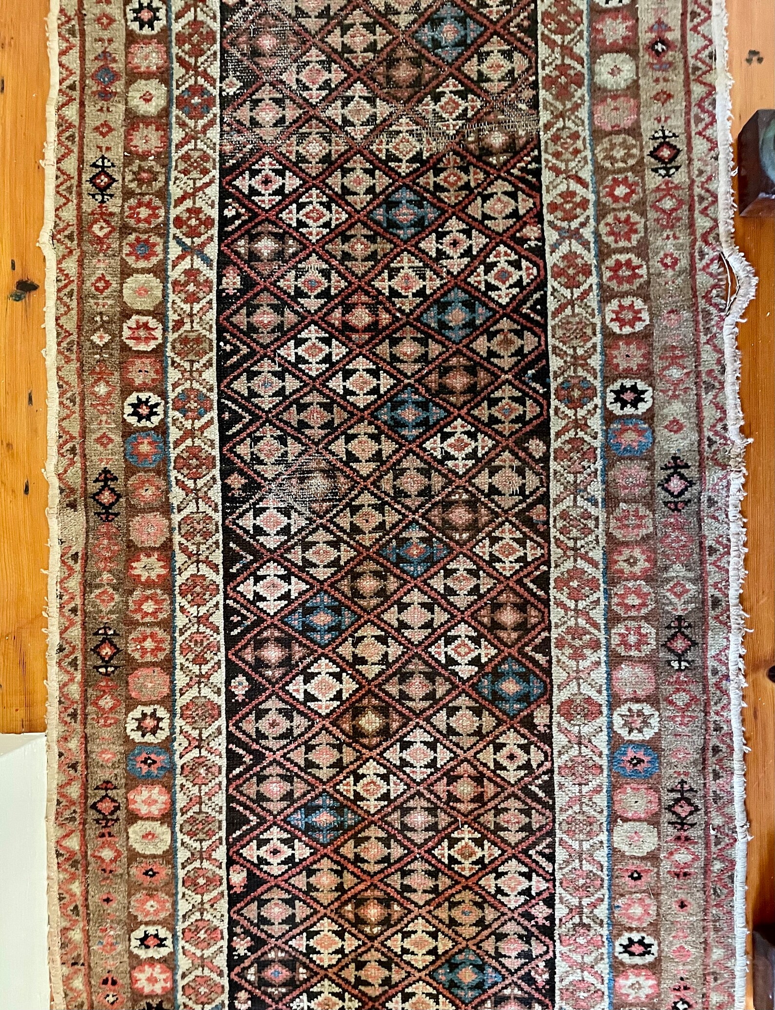 Antique Hand Loomed Wool Rug - Etsy