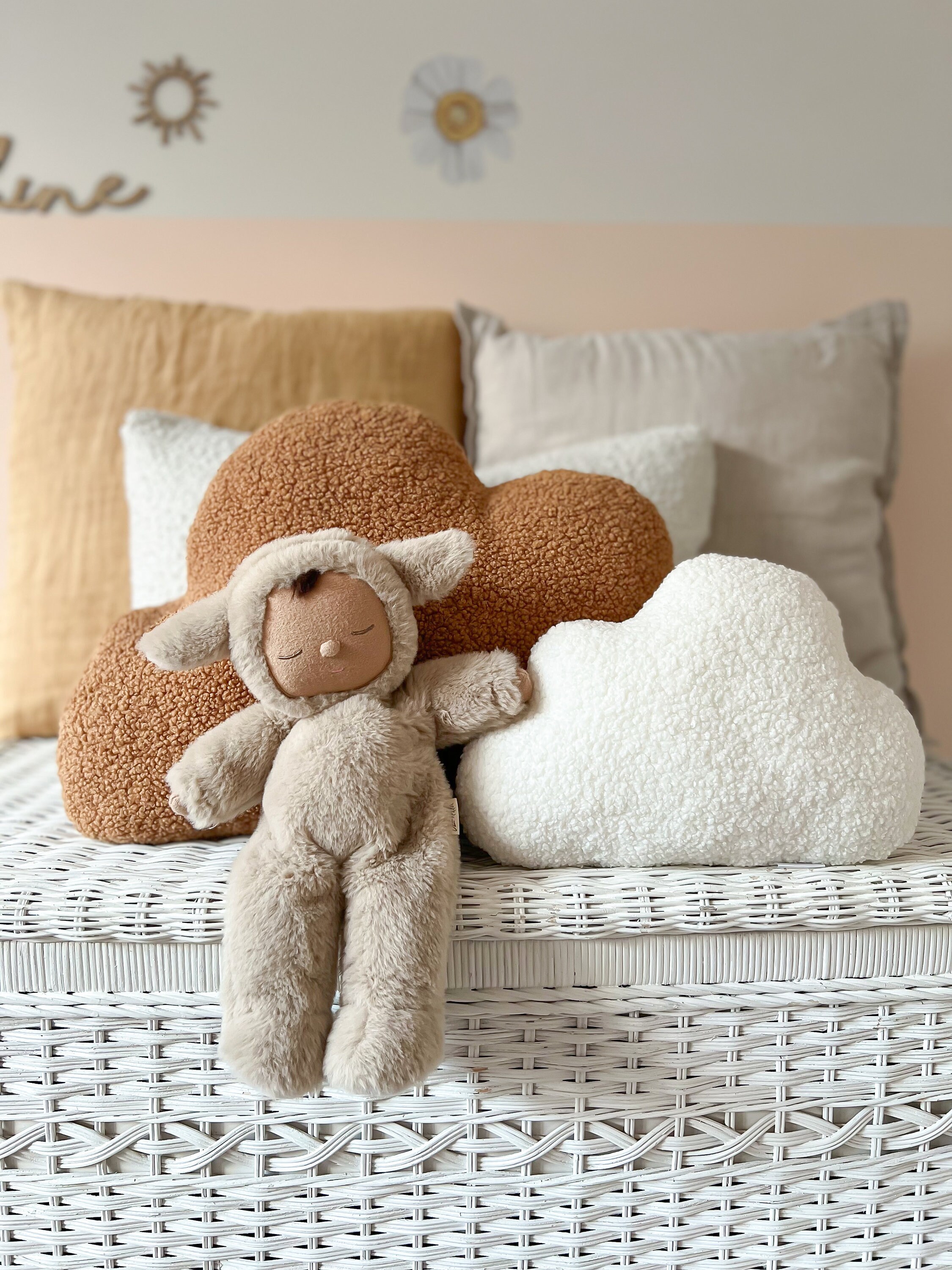 Boucle Teddy Cloud Cushion - Etsy