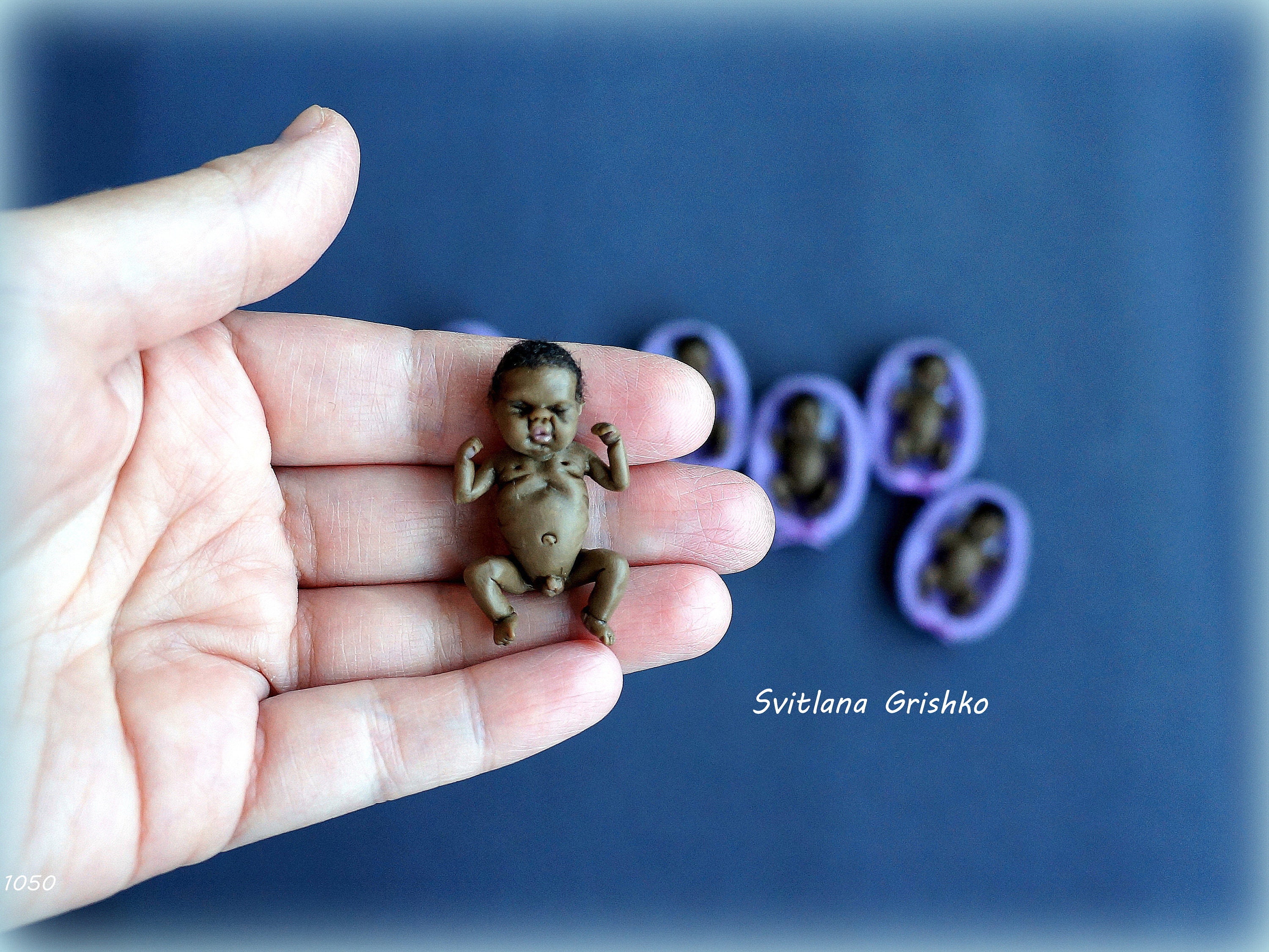 Miniature Baby BOY Clay Realistic Dollhouse 1:12 SCALE 1050 - Etsy