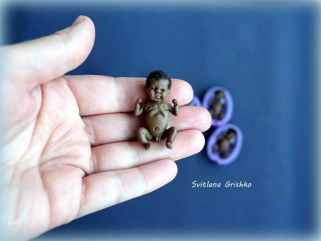 Miniature Baby BOY Clay Realistic Dollhouse 1:12 SCALE 1047 - Etsy