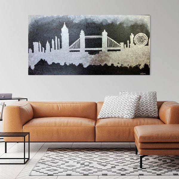 Cityscape Art - Etsy