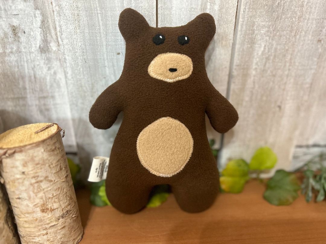Woodland Baby Bear Stuffed Animal, Cute Bear for Baby Shower, Sweet ...