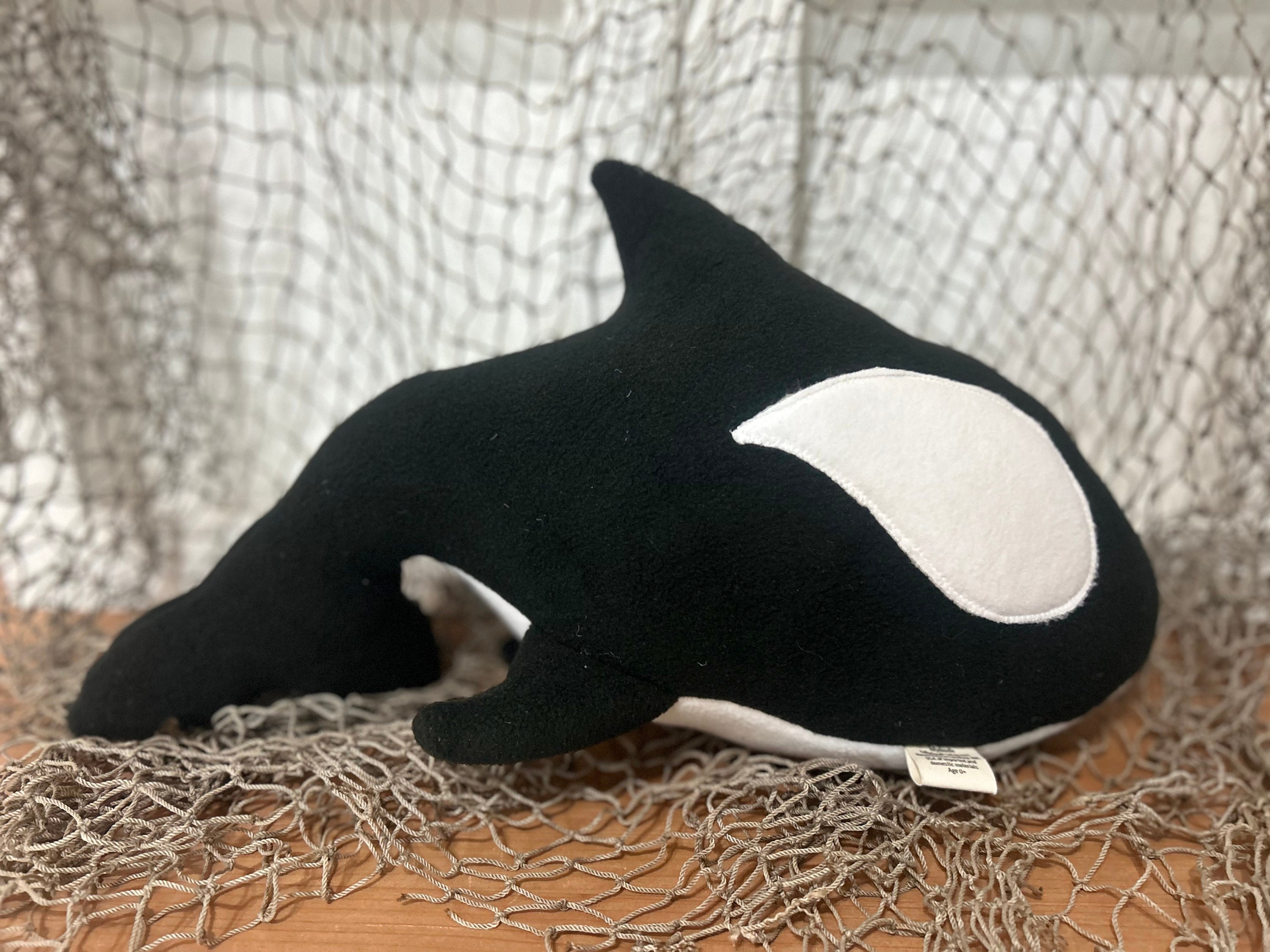 Plush Orca Stuffed Animal, Baby Shower Gift, Under the Sea, Nursery ...