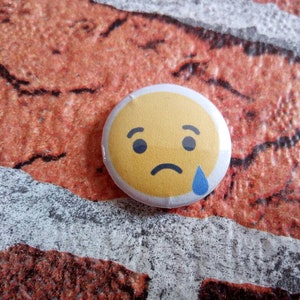 25mm/1 Inch Button Badge Social Media Reactions Pin Badge, Collectable ...