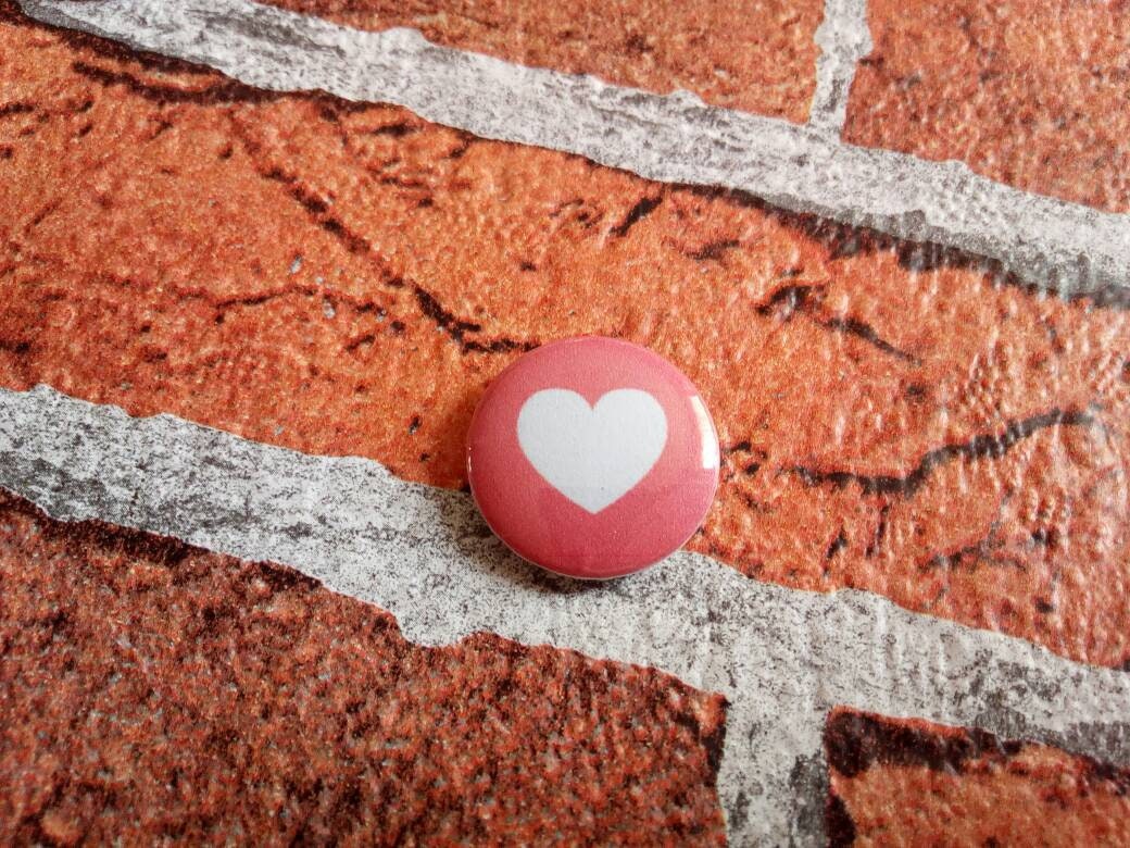 25mm/1 Inch Button Badge Social Media Reactions Pin Badge, Collectable ...