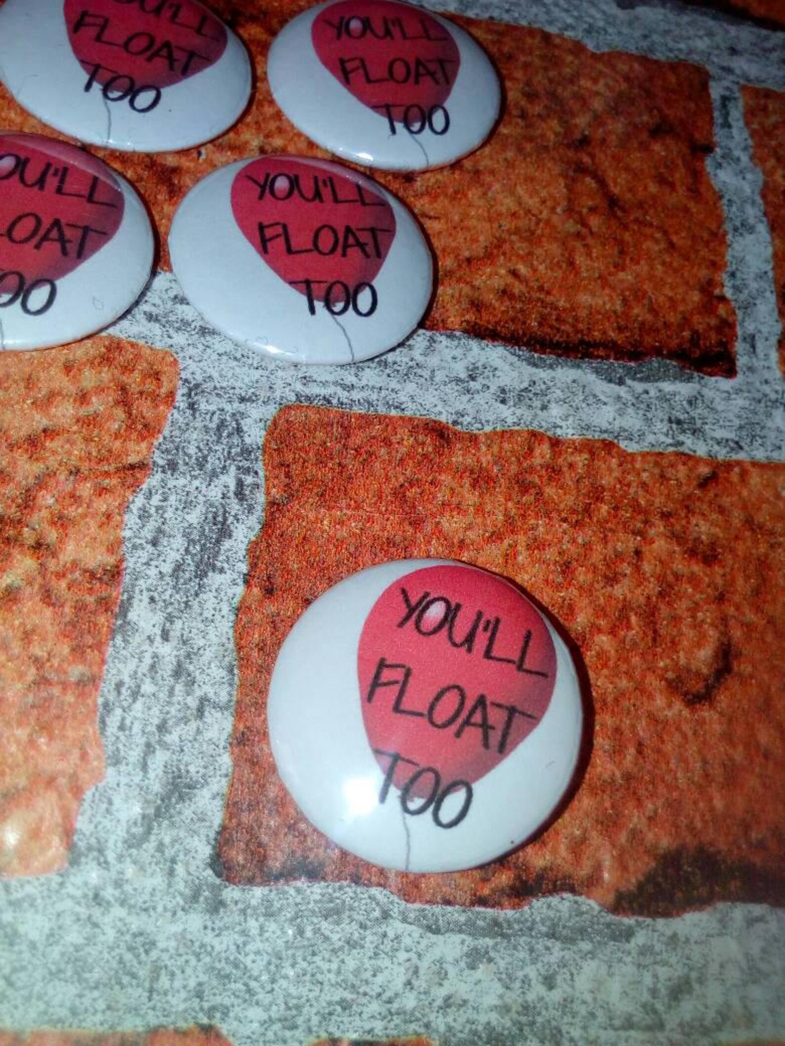 25mm/1 Inch Button Pin Badge You'll Float Too. - Etsy