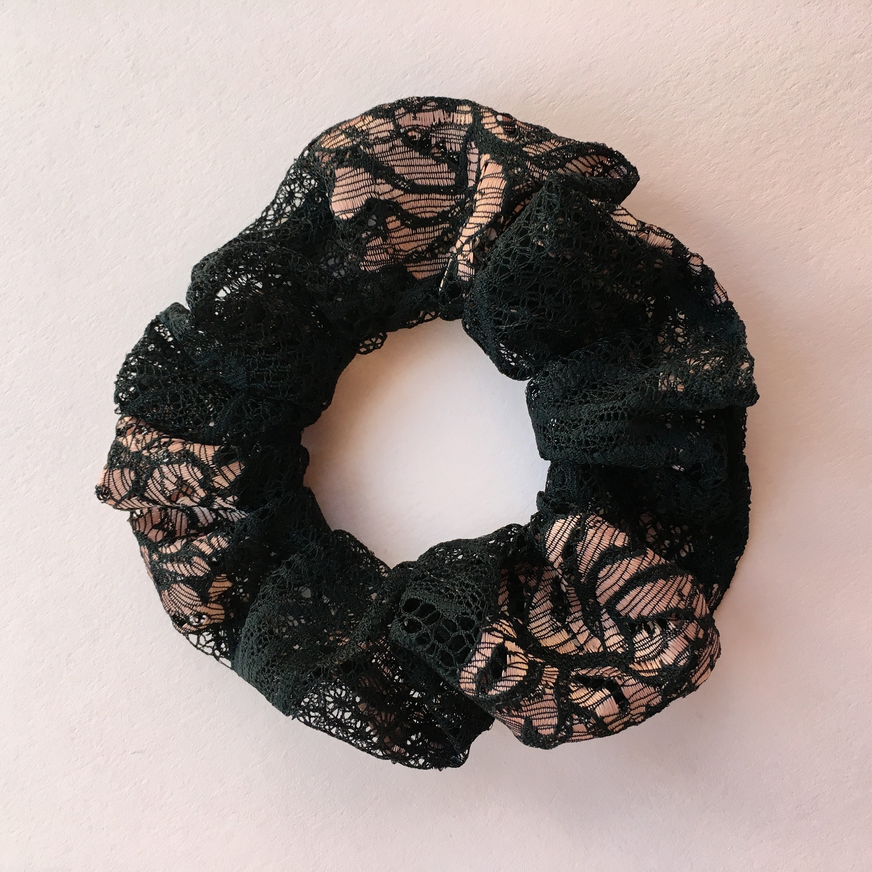 Lace Hair Scrunchie | Chouchou | Lace Hair Tie | Lace Hair Elastic ...
