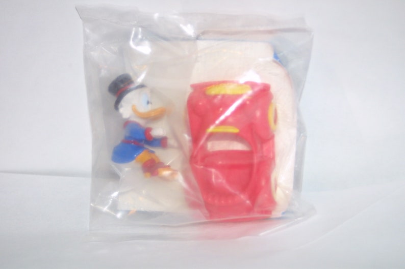 Vintage 1988 Mcdonalds Disney Ducktales Set 1 Scrooge Mcduck in Car New ...