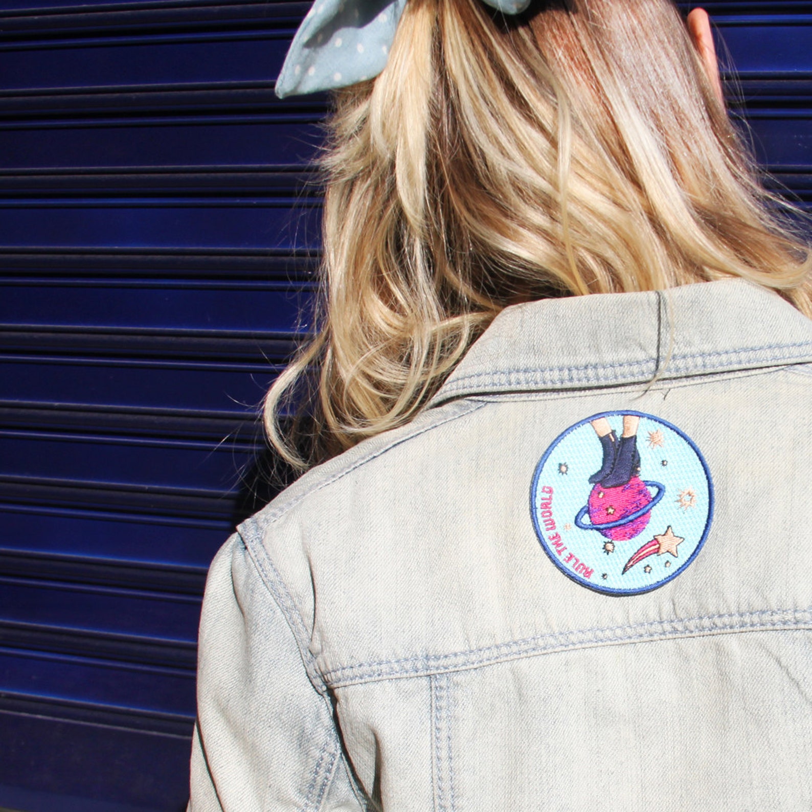 Feminist Iron on Patch / Cosmic Patch / rule the | Etsy