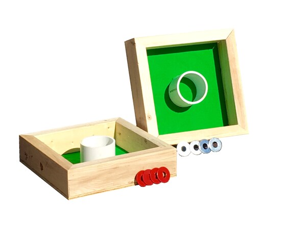 Articles similaires à Jeu de lanceurs de rondelle sur Etsy