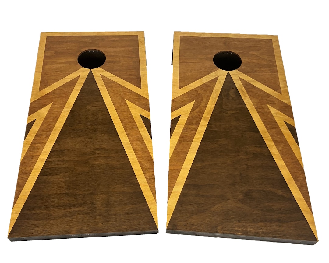 Classic Cornhole Boards Retro Design With Optional Scorekeeper ...