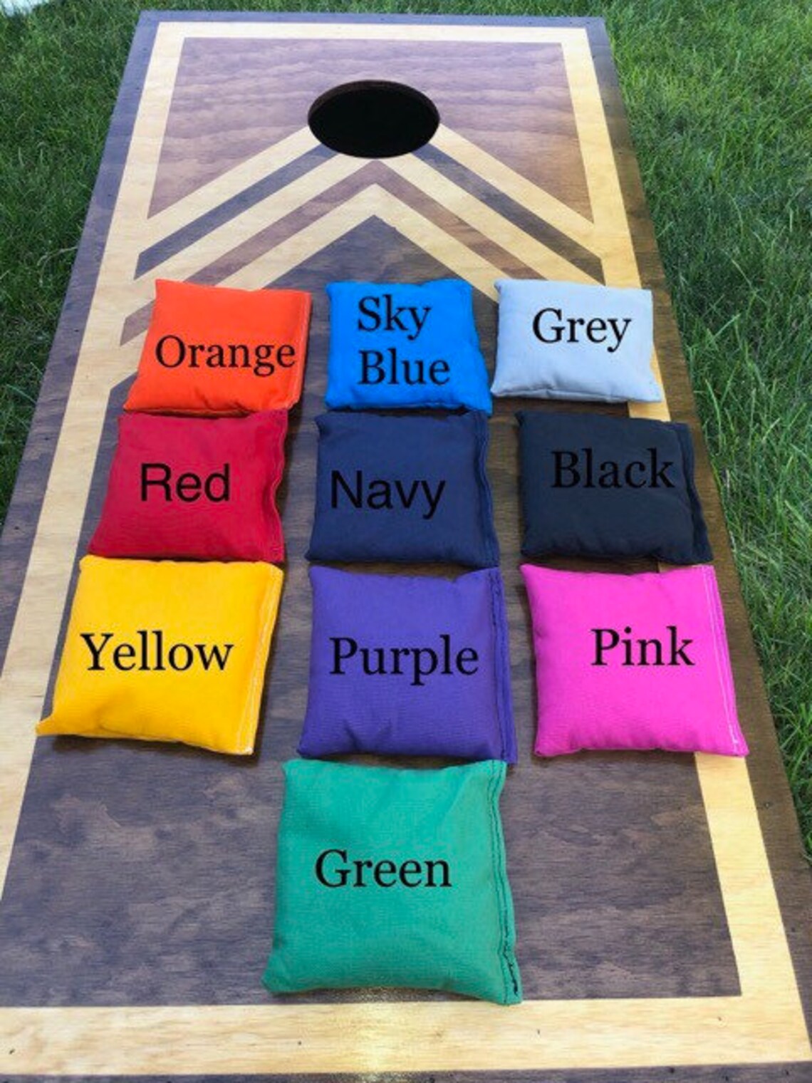 Mountain Cornhole Boards, Custom Cornhole With Optional Scoreboards - Etsy