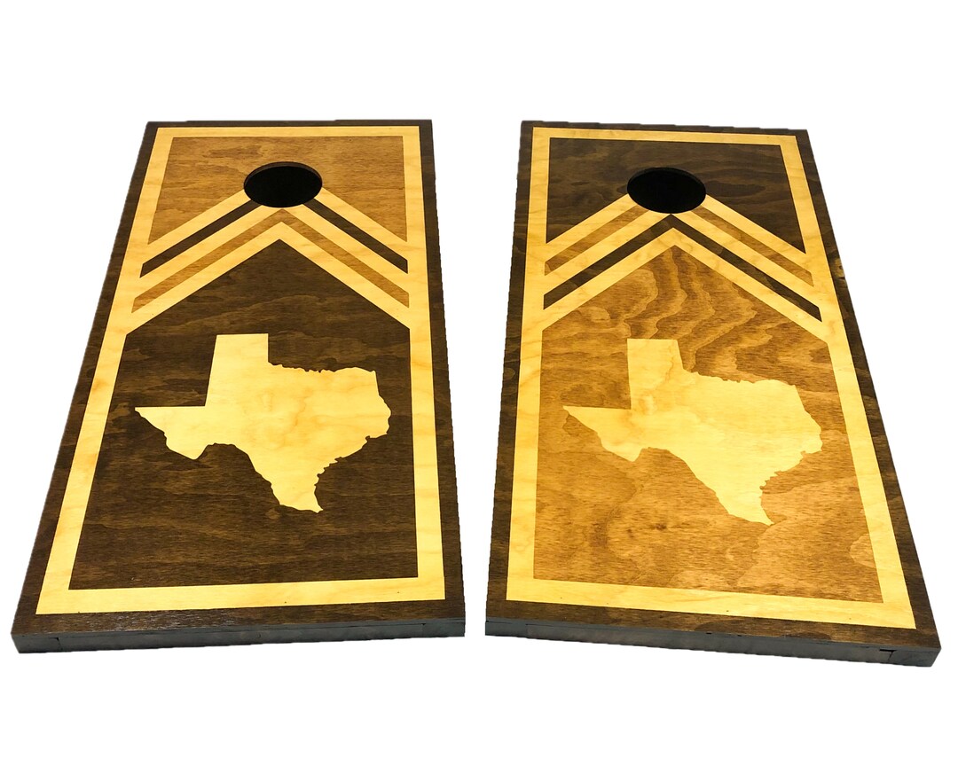 Cornhole Boards Retro Design With Your State, With Optional Bags and ...