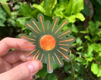 Sun Stickers | Etsy