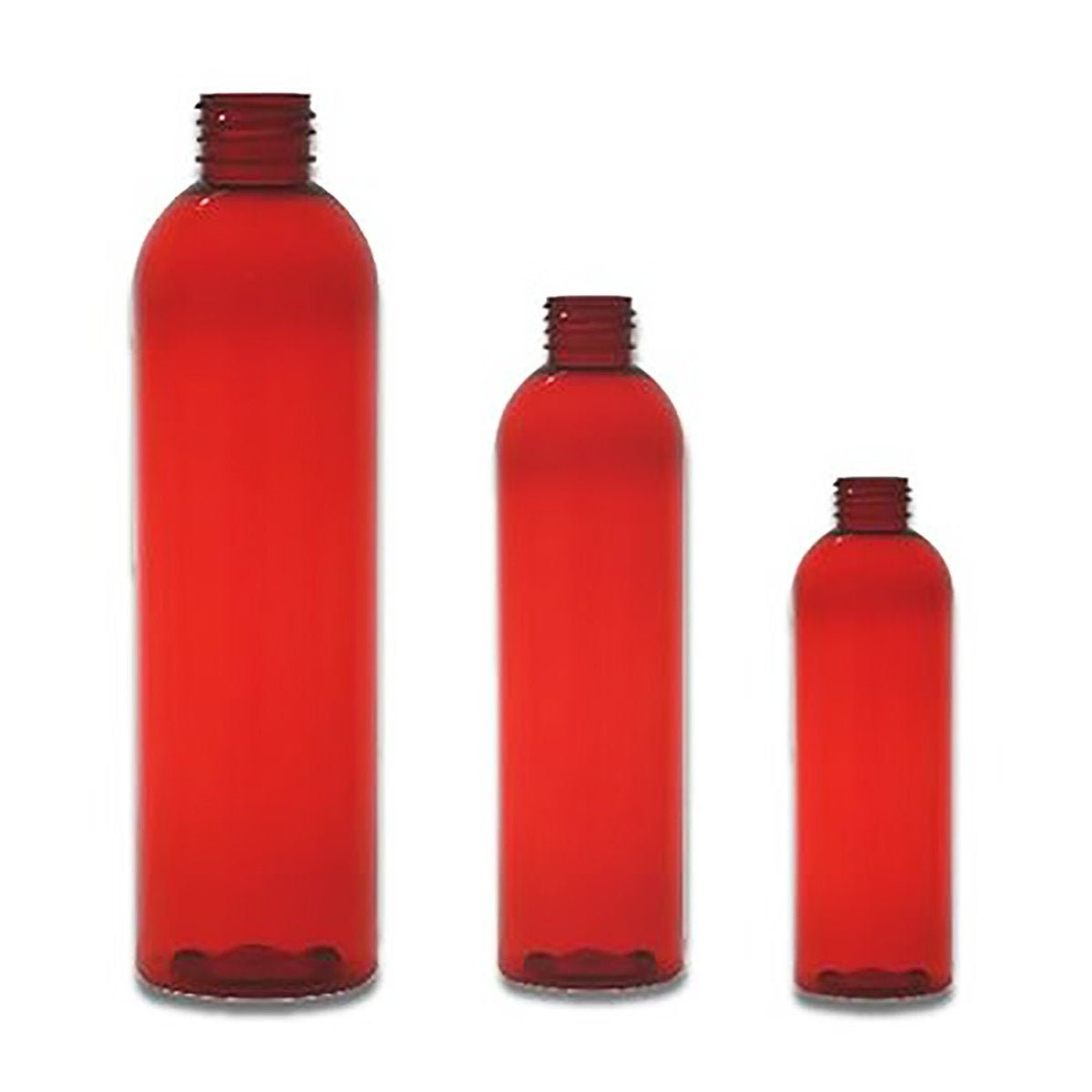 50 Pack 4 Oz Empty Plastic Red PET Bullet Bottles BPA Free - Etsy