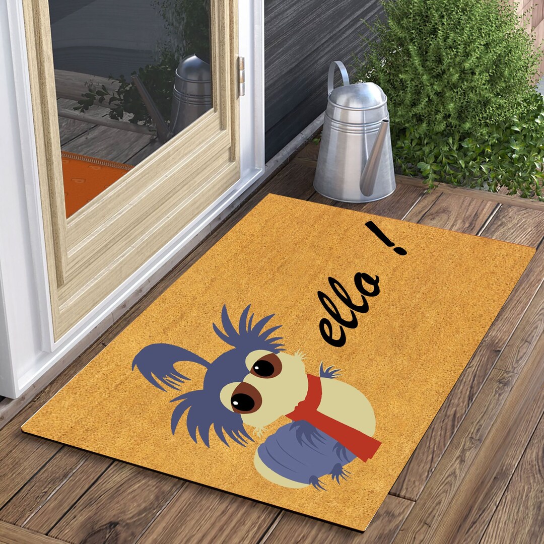 Labyrinth Inspired Mat Labyrinth Worm Mat Ello Mat Funny - Etsy
