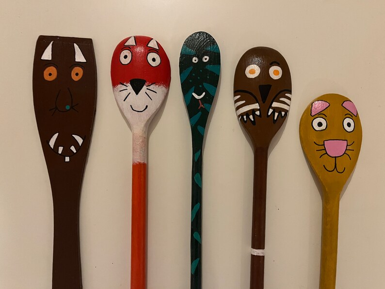 Gruffalo Story Spoons - Etsy UK