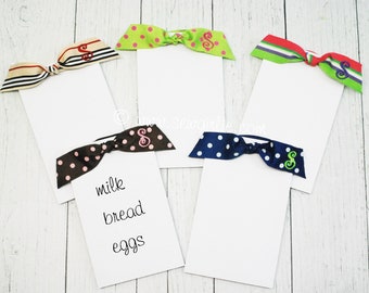 Preppy Note Pads | Etsy