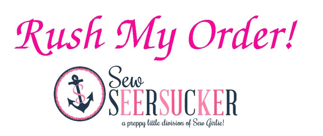 Rush Order-skip the Line Add to Order for Expedited Processing /add on Rush Order/rush My Order ...