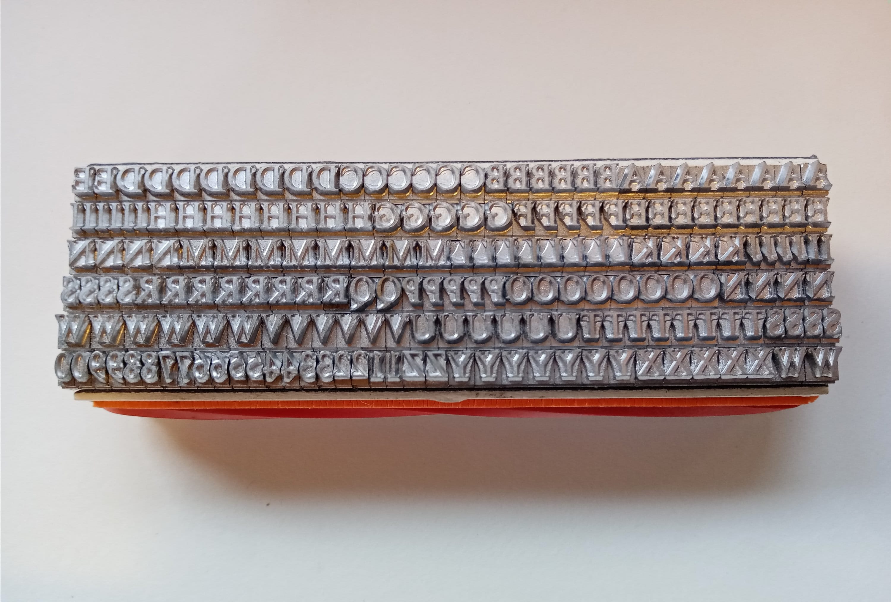 14 Point TIMES New Roman UPPERCASE Letterpress Metal Printing Type ...