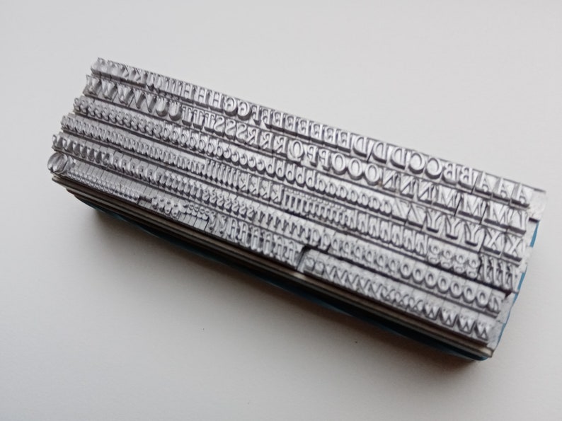 14 Point TIMES ITALIC 3A Letterpress Metal Printing Type - Etsy