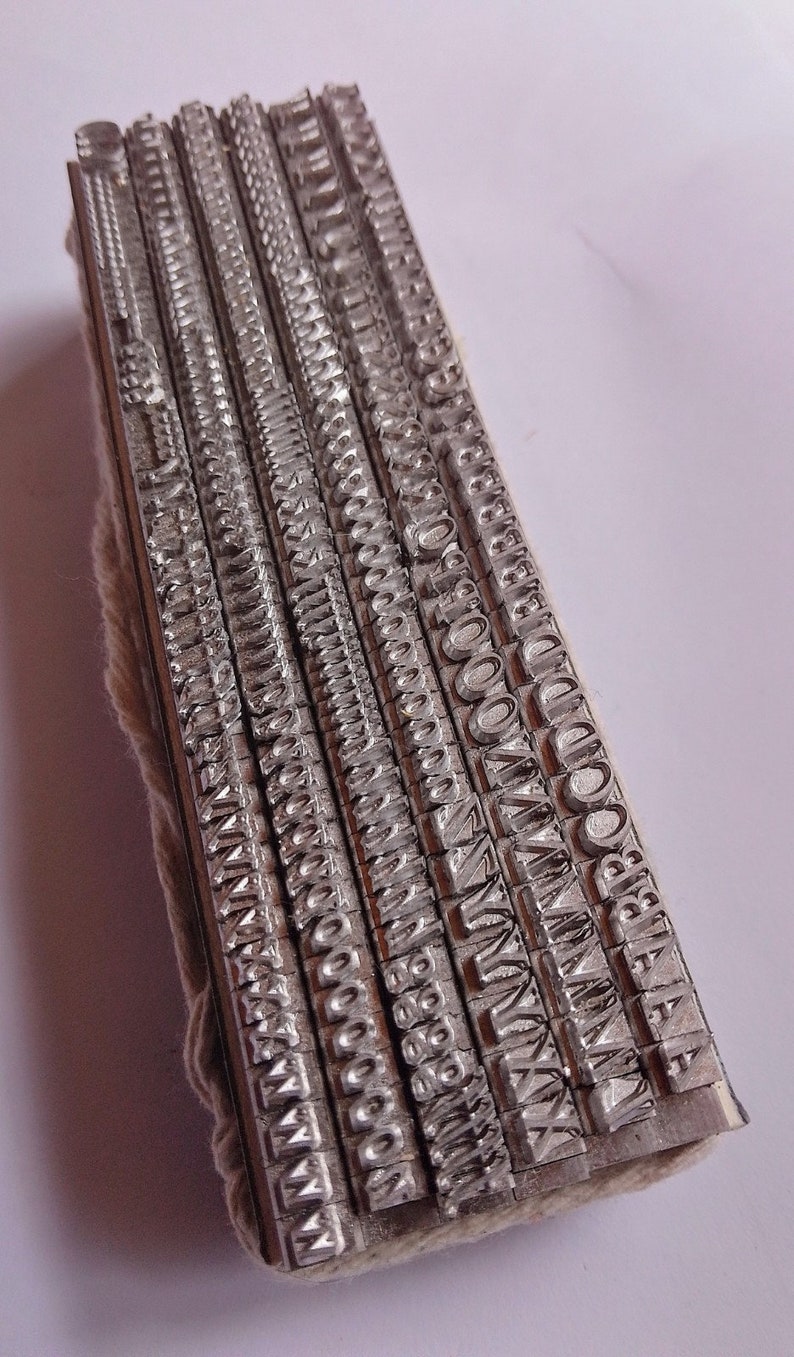 14 Point TIMES ITALIC 3A Letterpress Metal Printing Type - Etsy