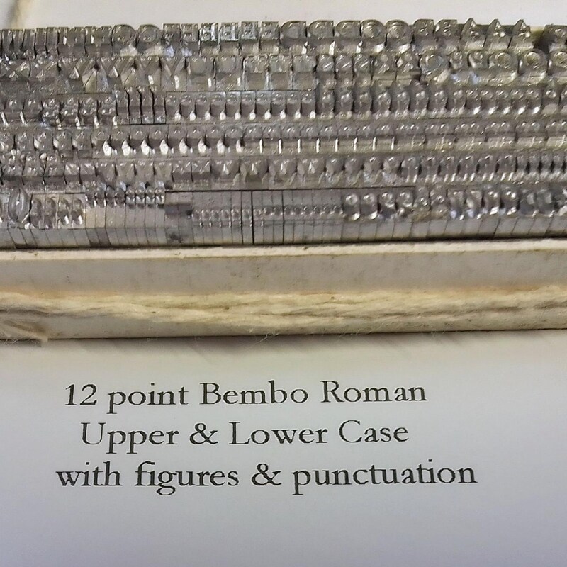 Letterpress Type - Etsy