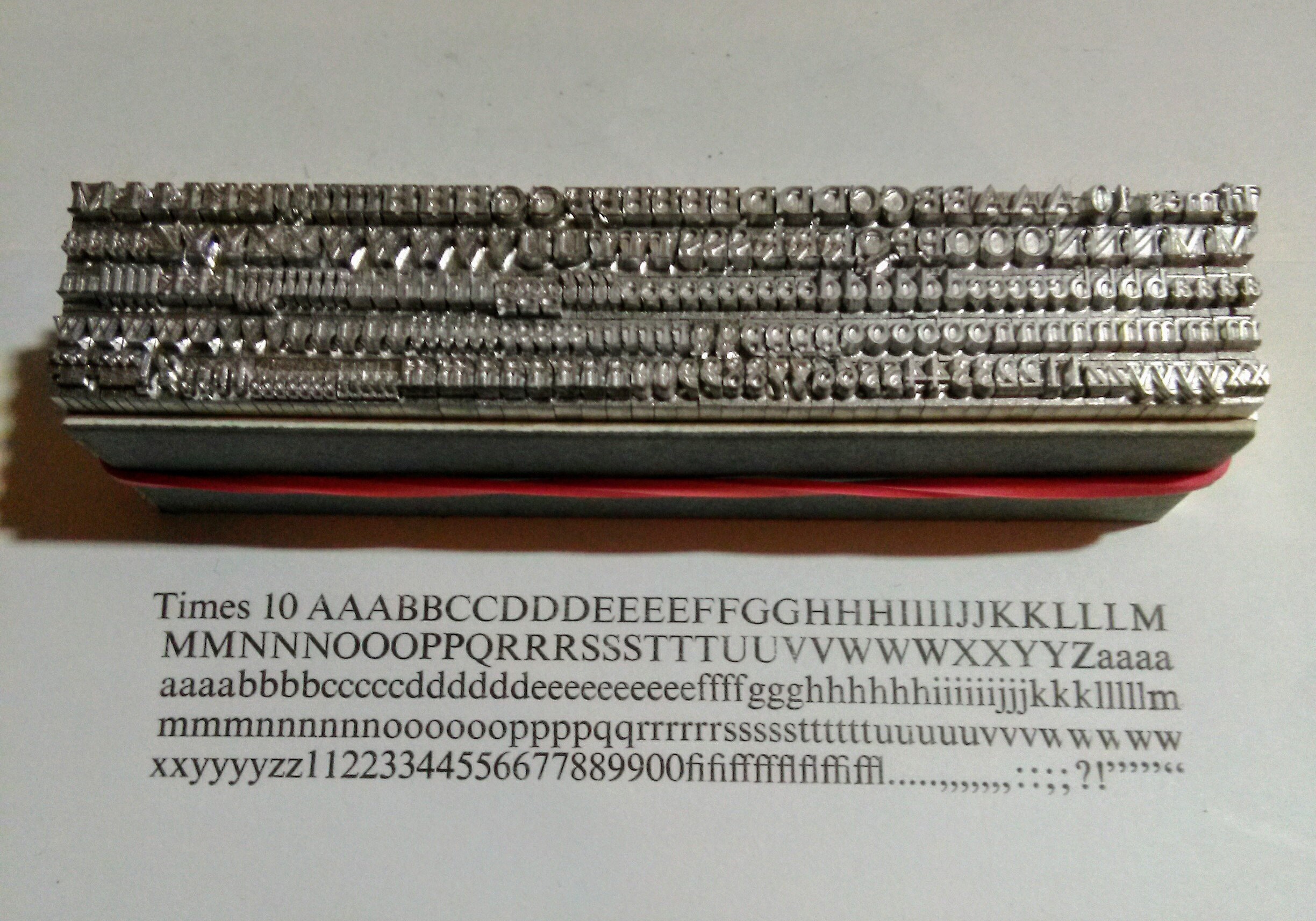 10 Point TIMES NEW ROMAN 3A Upper & Lower Case Letterpress - Etsy