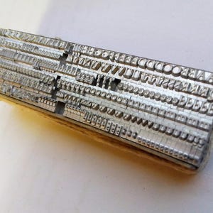 12 Point PERPETUA Roman Upper & Lower Case Letterpress Metal Printing ...