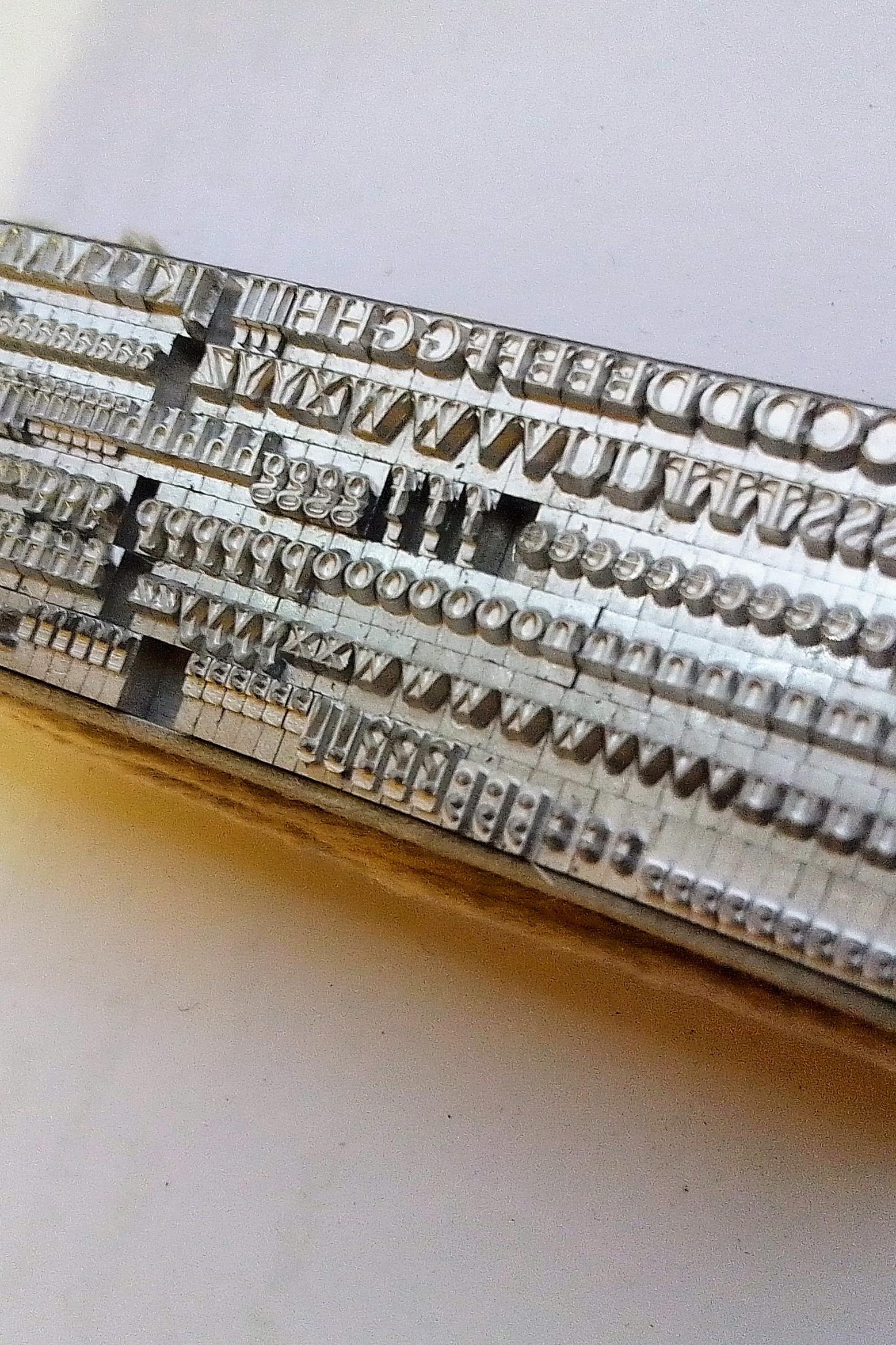 12 Point PERPETUA Roman Upper & Lower Case Letterpress Metal Printing ...