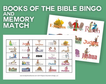 Moses / Exodus Bingo Game Printable Download | Etsy