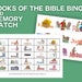 Books of the Bible Memory Card Game Printable - Etsy