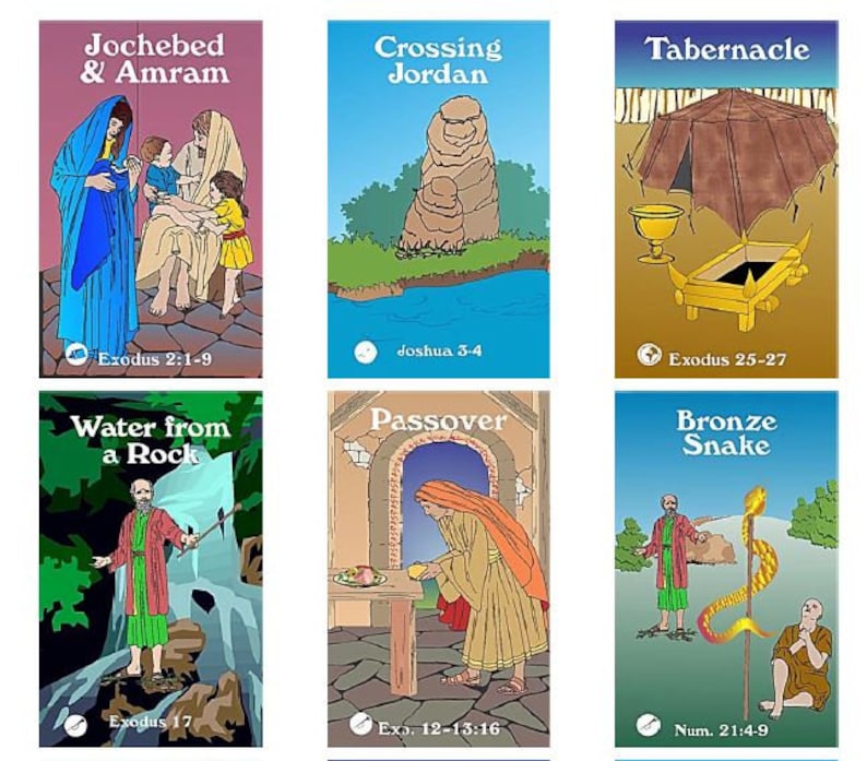 Moses / Exodus Bingo Game - Printable Download - Etsy