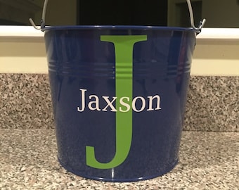 Metal Easter Bucket - Etsy