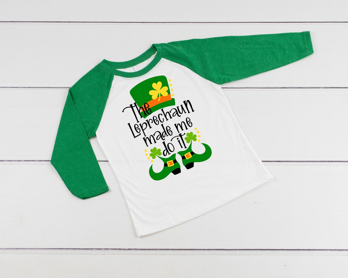 Leprechaun Shirt St Patrick's Day Shirt for Kids - Etsy