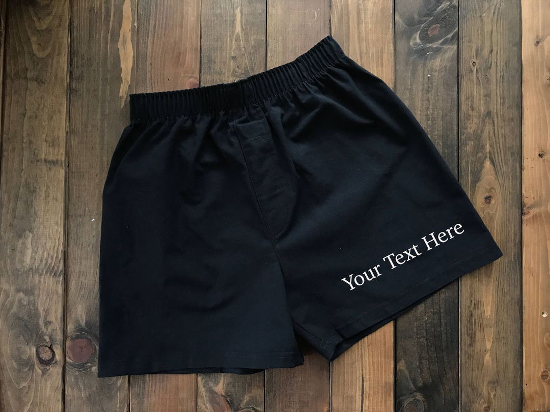 Custom Boxers - Your Text Here - Property of Boxers - Funny Boxers ...