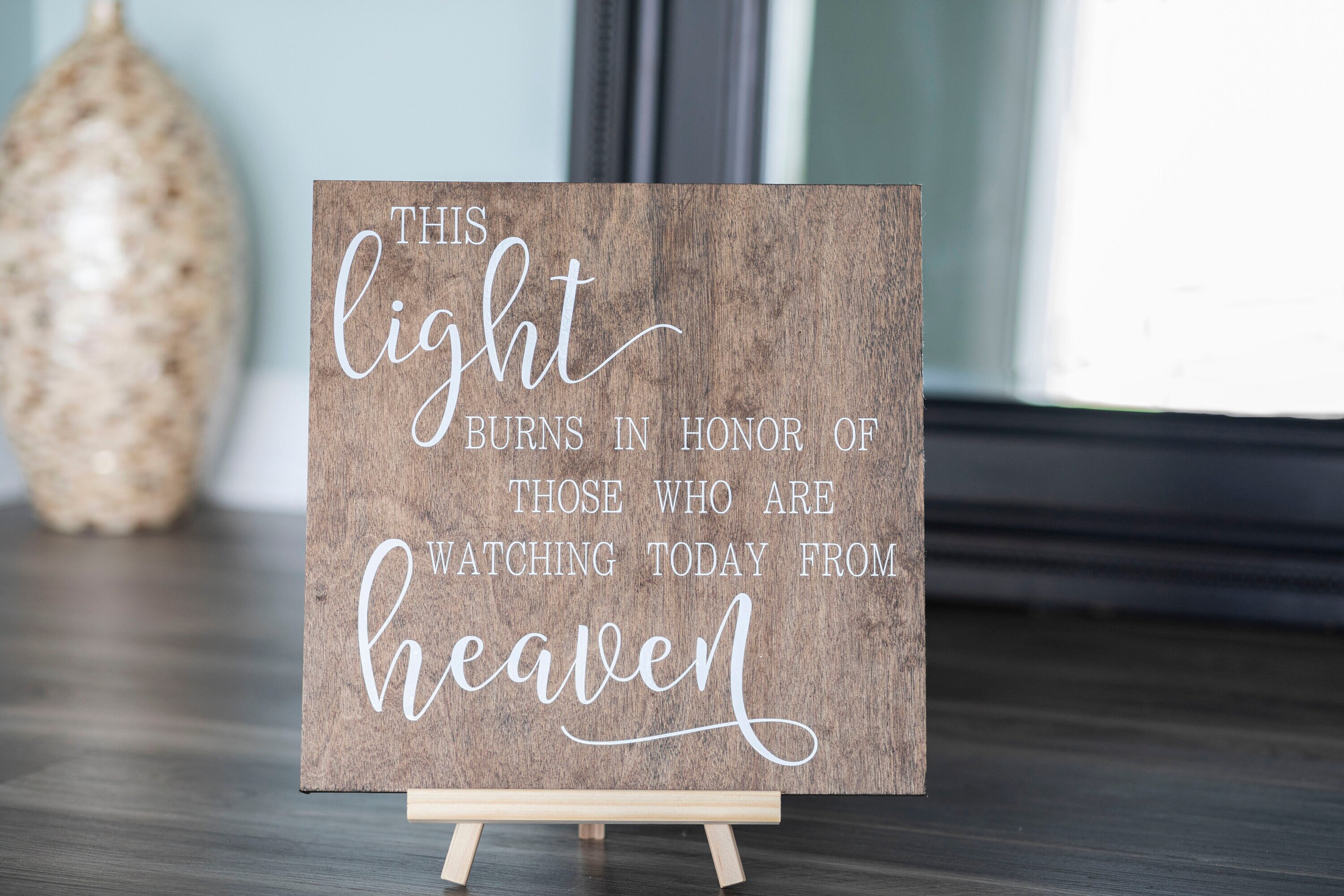 Memorial Table Sign Wedding Sign in Loving Memory Sign - Etsy