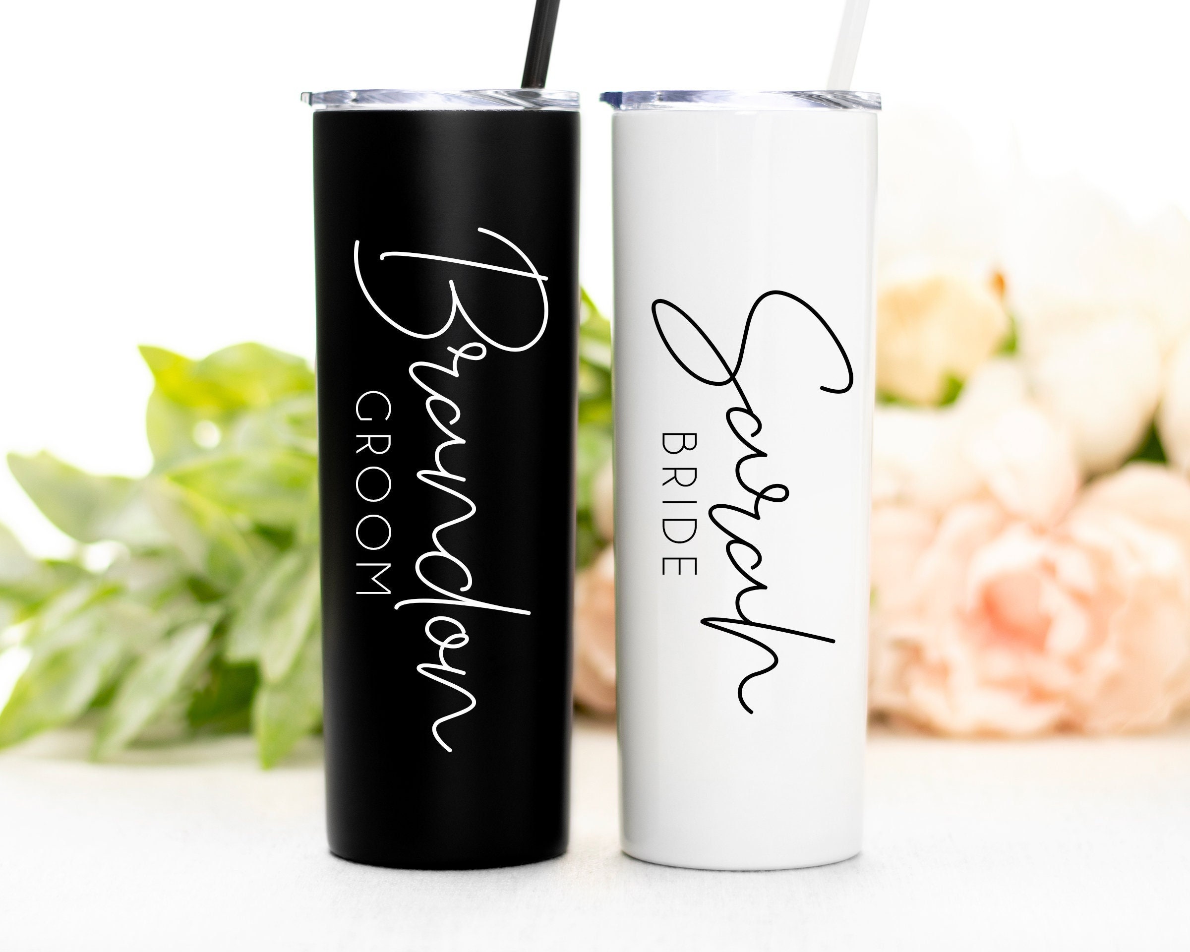 Personalized Tumblers Couples Tumblers Matching Tumblers | Etsy