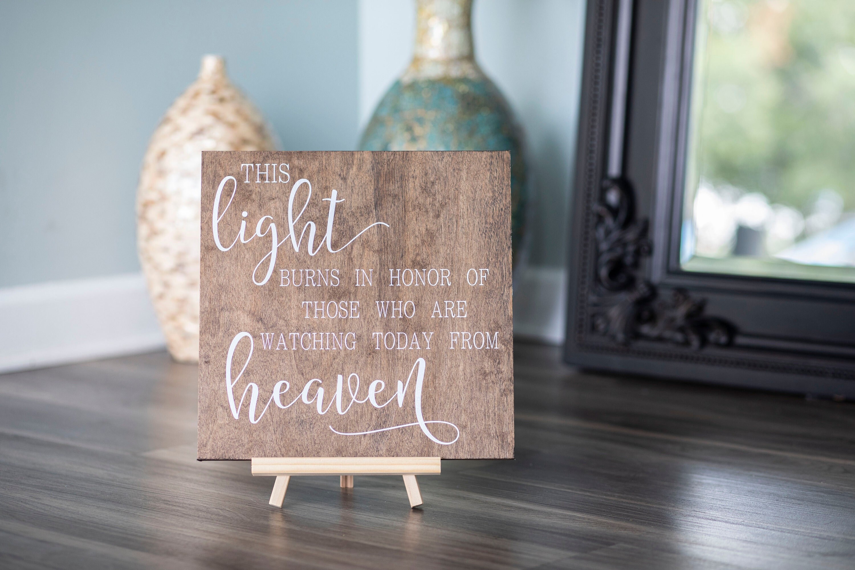 Memorial Table Sign Wedding Sign in Loving Memory Sign - Etsy