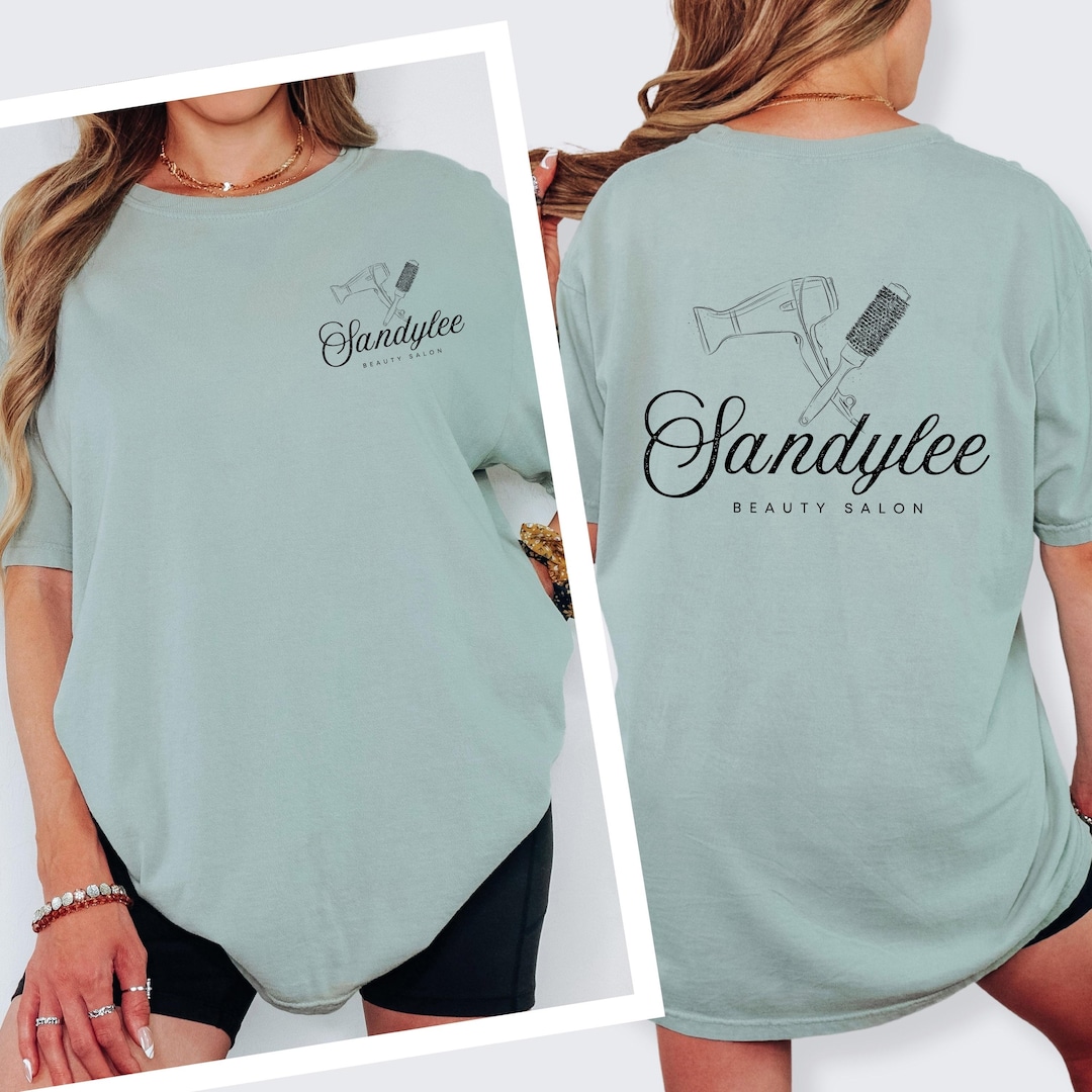 Custom Logo Shirt Personalized Logo Shirt Custom Comfort Colors Shirts ...