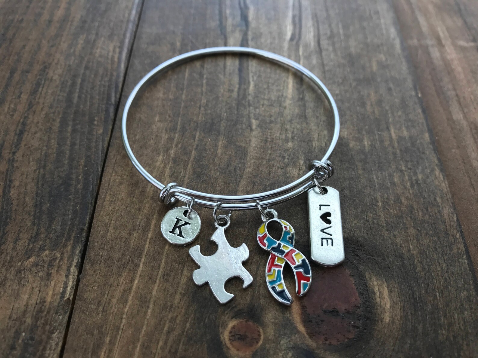 Autism Awareness Bracelet Autistic Pride Jewelry Autism - Etsy