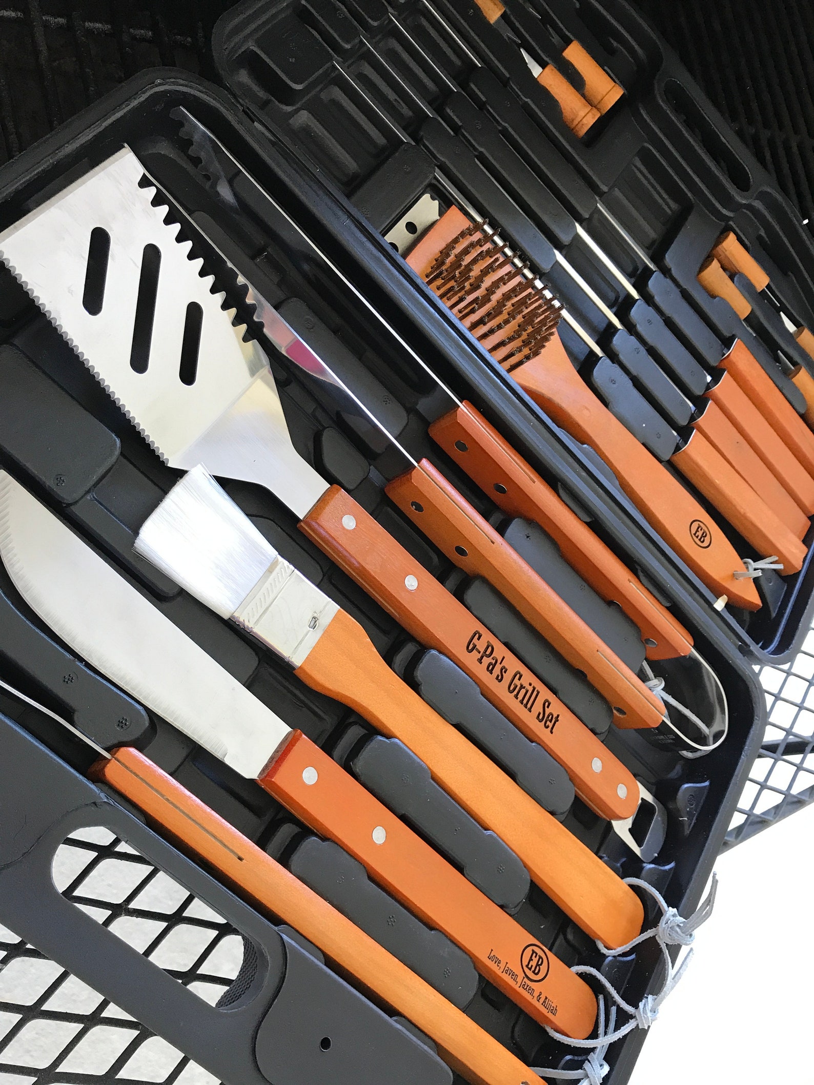 Personalized Grill Set Grill Tools Grilling Gifts - Etsy