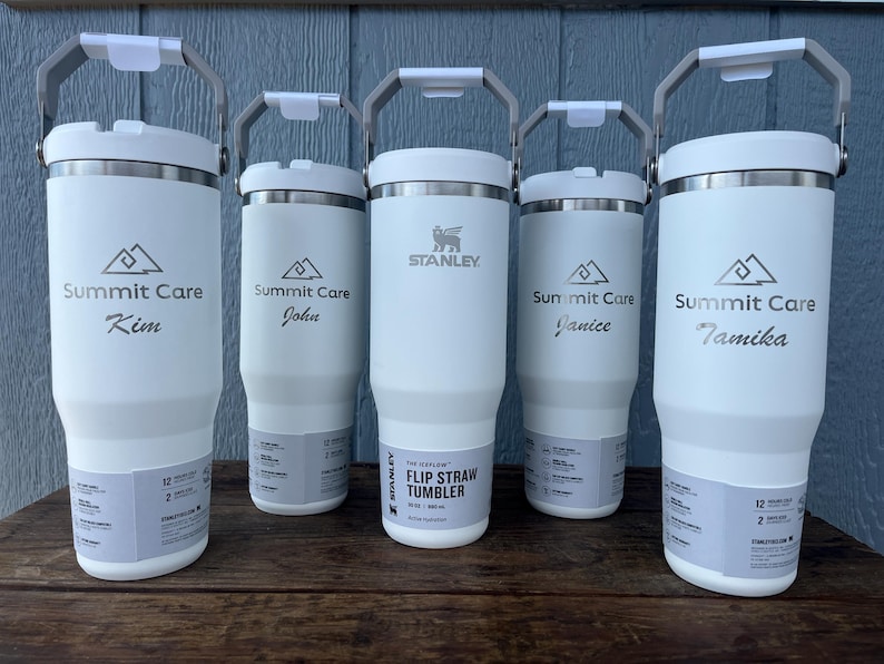 Stanley Iceflow With Laser Engraved Logo Gift for Employees Custom ...