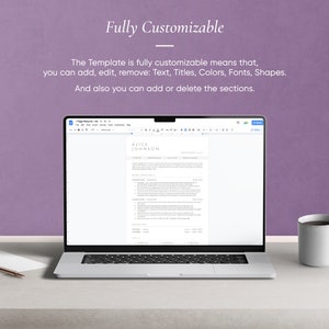 ATS Friendly Resume Template for Google Docs Cover Letter and ...
