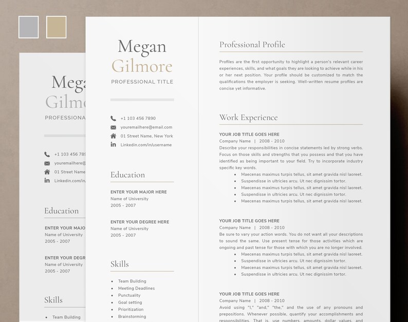 Resume Template for Microsoft Word Cover Letter Template References ...